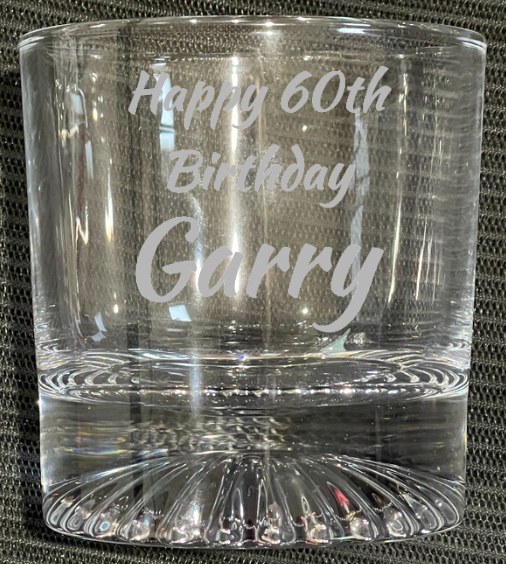Whiskey Glass – NF Designs Laser Engraving